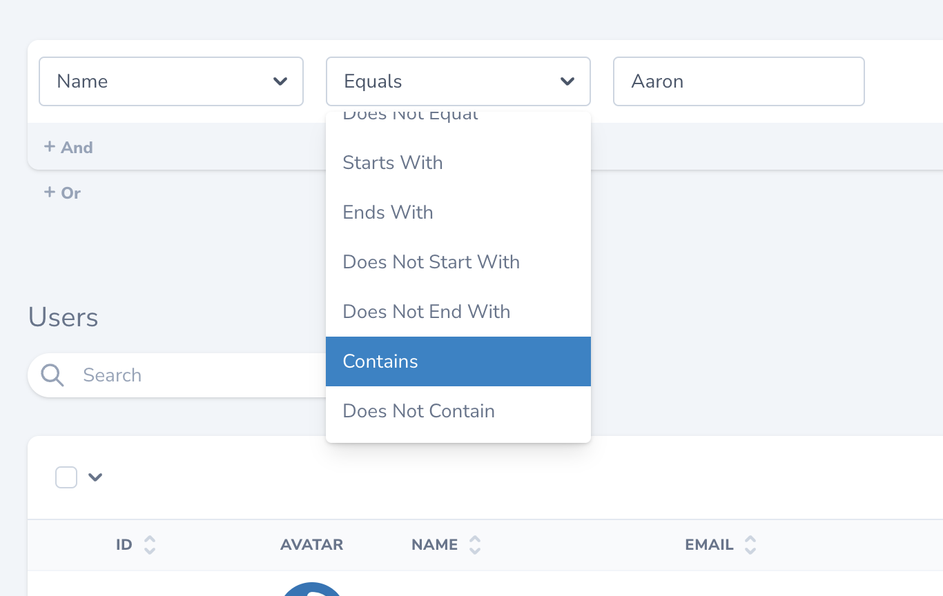 Refine - a drop-in query builder for Laravel Nova and Rails